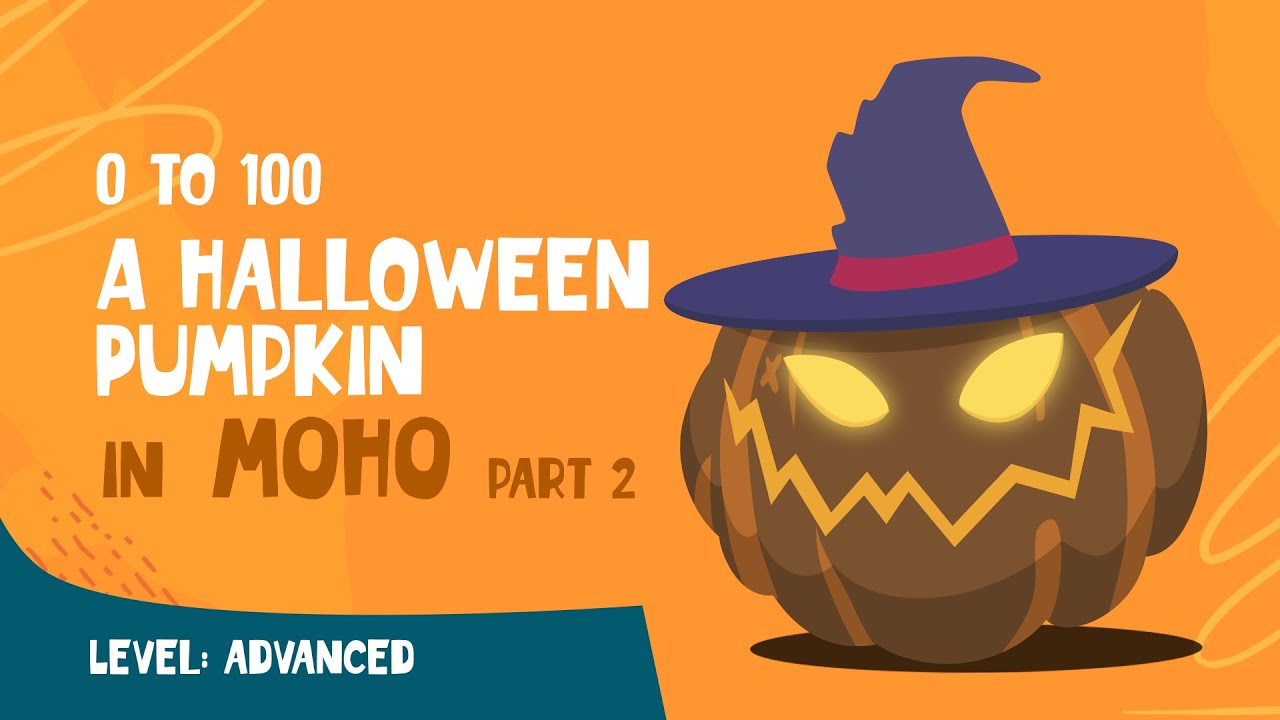 Moho Animation - How to animate a Halloween Pumpkin - YouTube