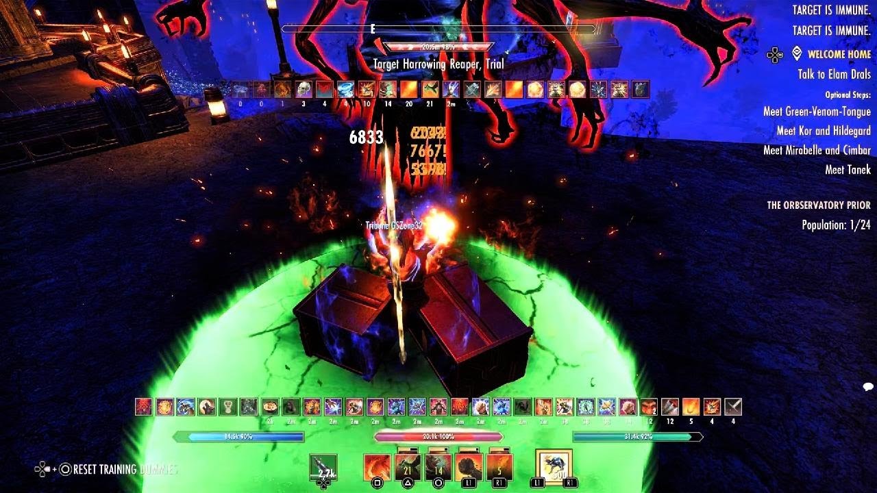 ESO Stagger DK 116K DPS (No Kilt) - YouTube