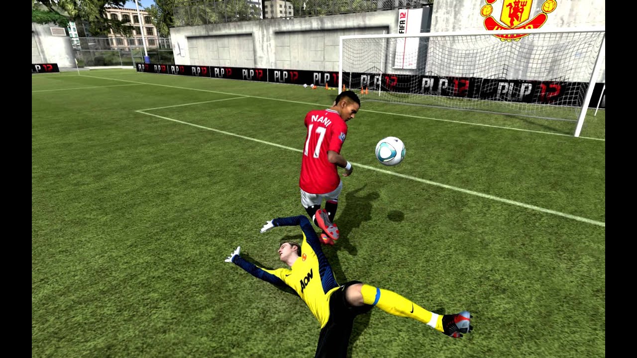 FIFA 12 Arena Fun with Nani: Rainbow, Stop Rabona and Backheel Goal ...