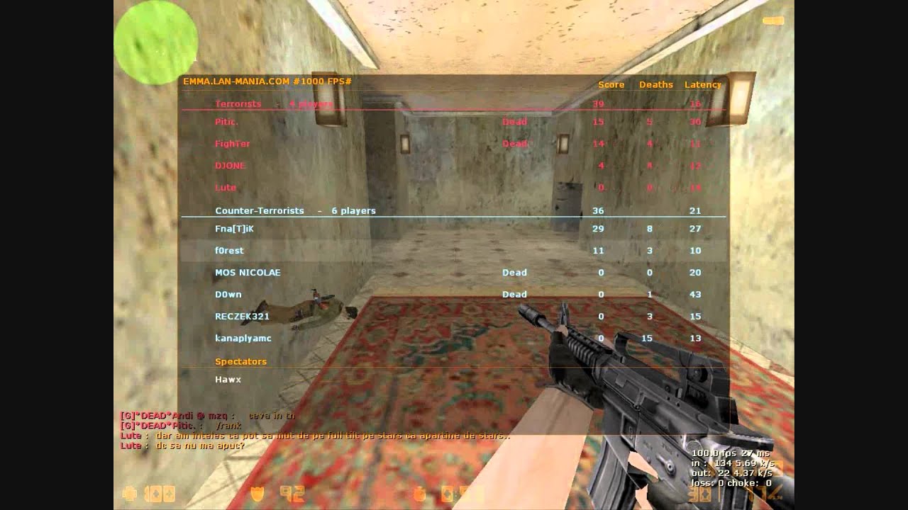 Counter-Strike 1.6 Super Simple Wall Hack Gameplay HD - YouTube
