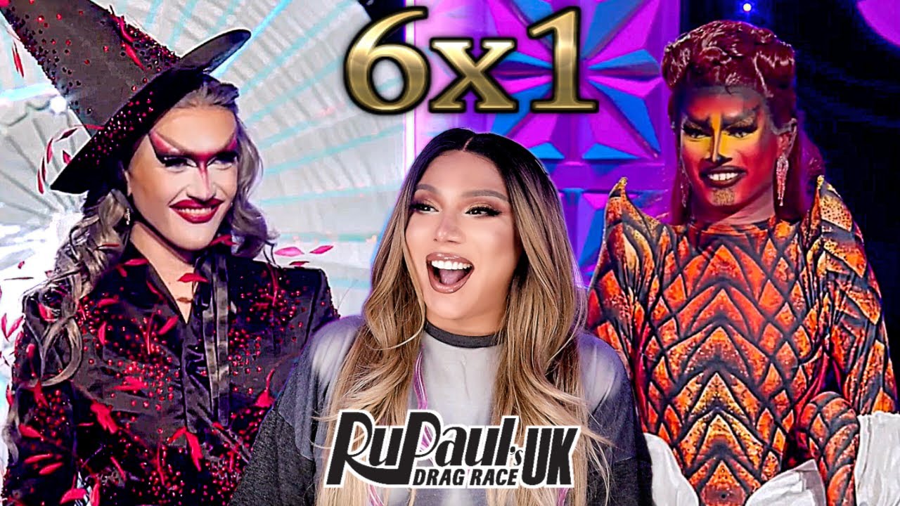 RuPaul's Drag Race UK Season 6 Episode 1 Cabaret Talent Show Reaction ...