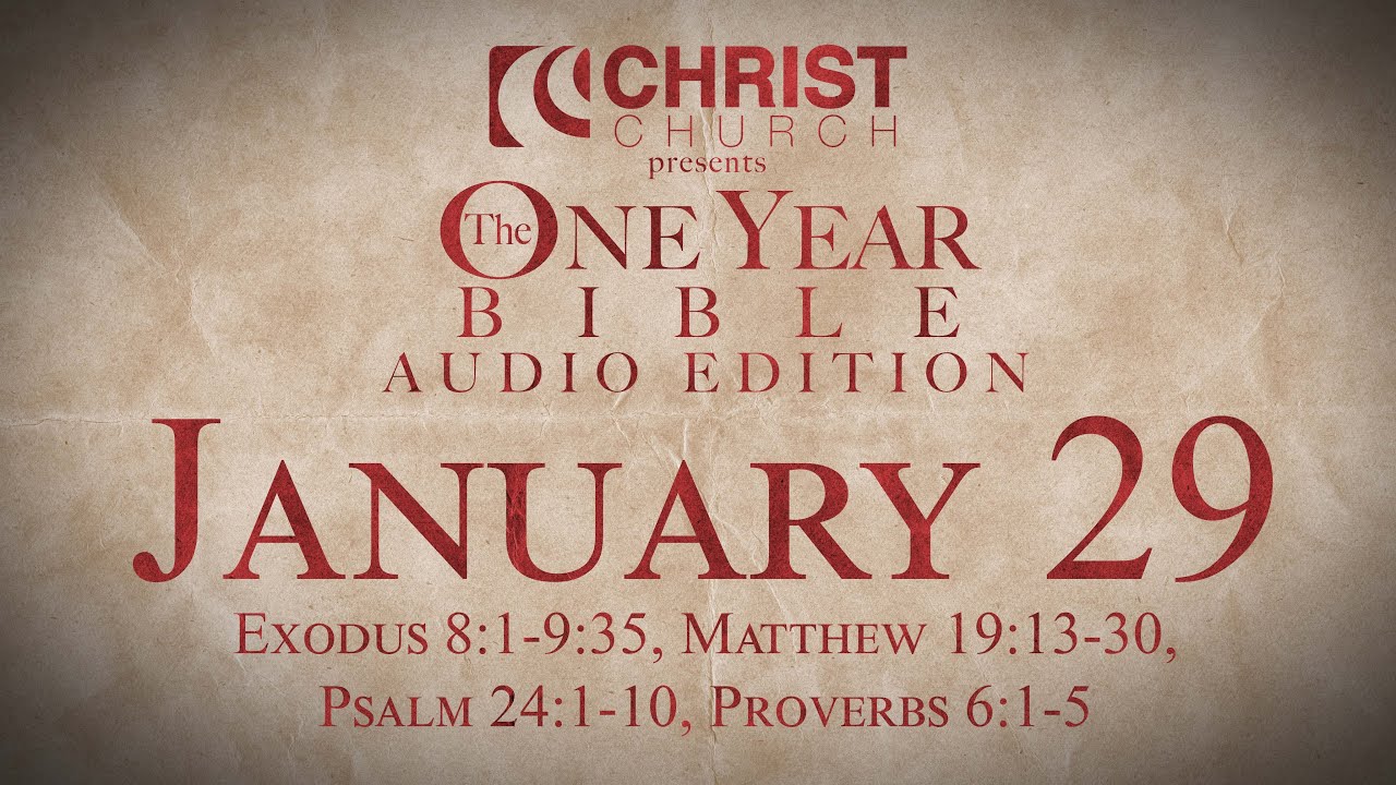 January 29 - One Year Bible Audio Edition - YouTube
