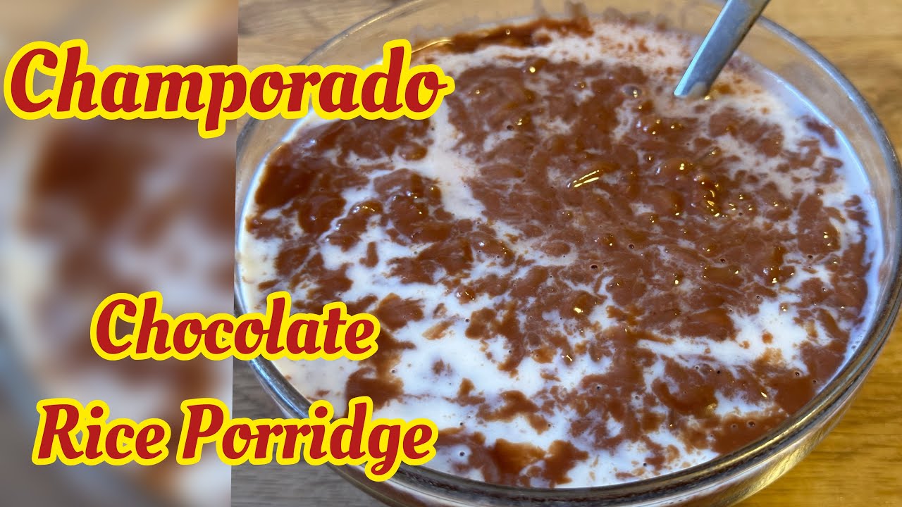 Champorado Simple Recipe/Chocolate Rice Porridge Simple Recipe/How To ...
