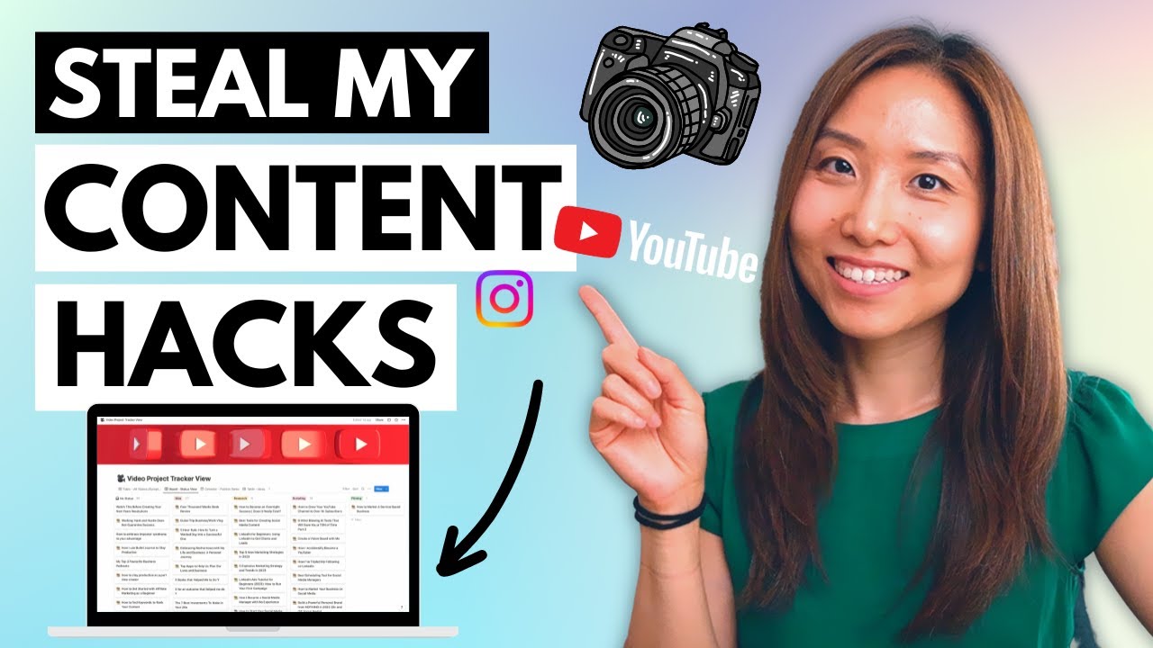 Content Batching Hacks | Steal My Content Creation Workflow for YouTube and Social Media ...