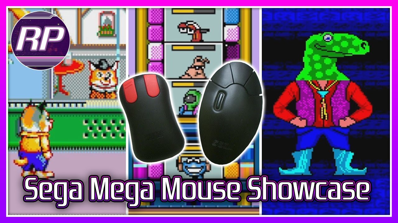 Sega Mega Mouse - Sega Genesis Peripheral Showcase - Retro Pals - YouTube