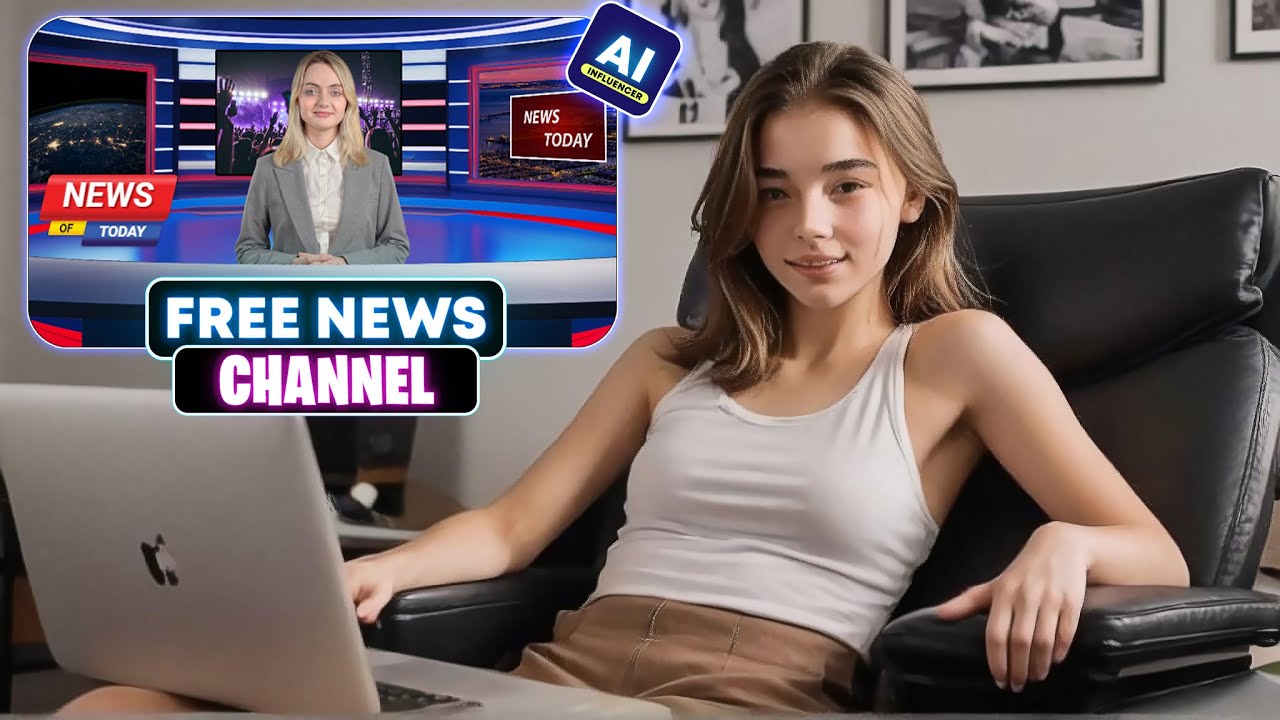 Create A FREE Faceless News Channel Using Ai | Ai news video generator ...