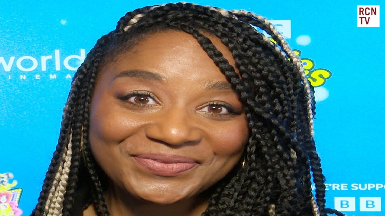 Joanna Adeyinka-Burford Interview CBeebies Panto Premiere 2022 - YouTube