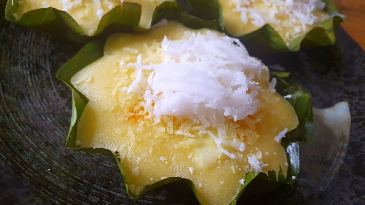 Easy Oven Baked Bibingka (Rice Cake) Soft and Moist - YouTube