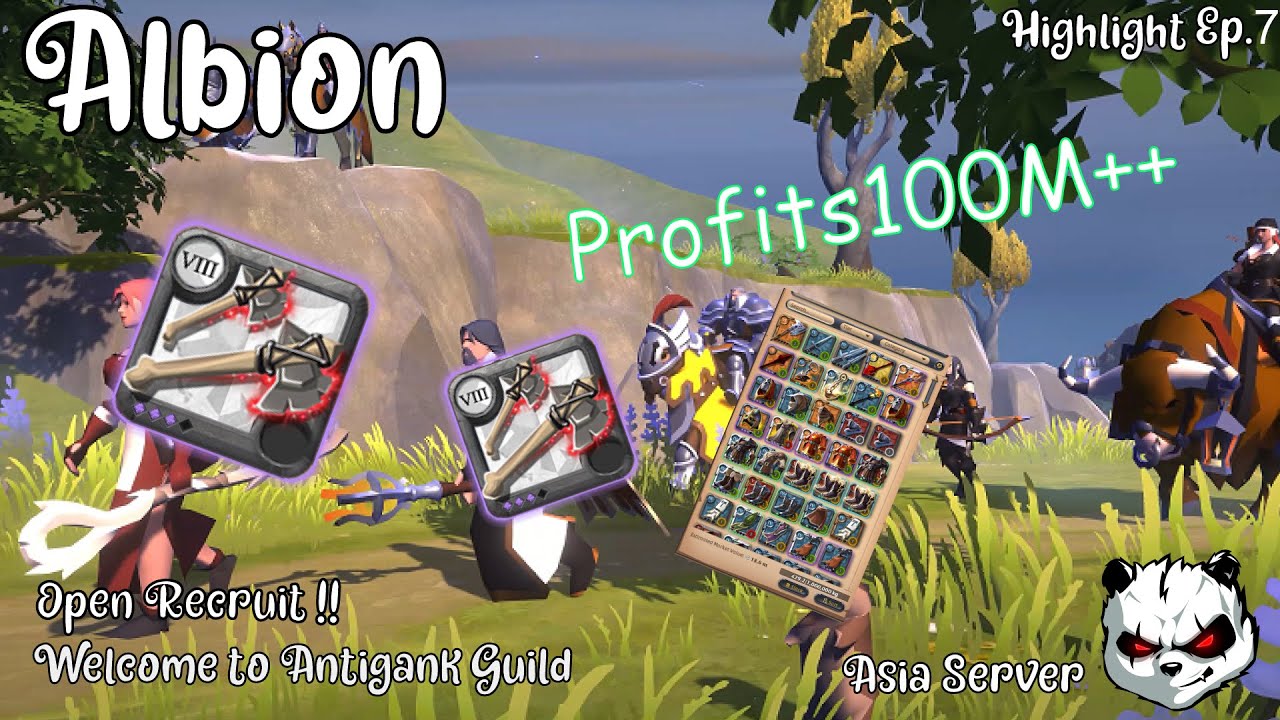 Albion Online | Asia Server | Highlight 100M++ Profits Ep.7 - YouTube