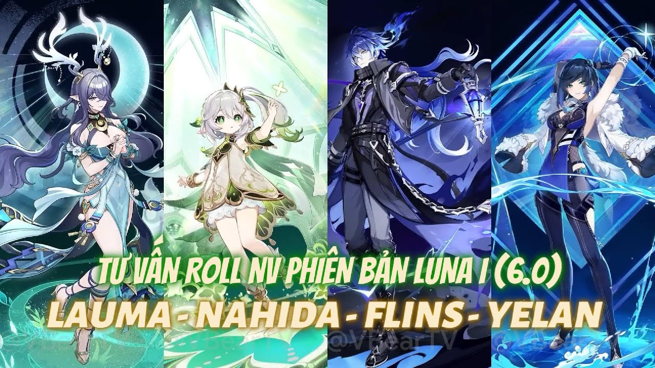 Tư vấn roll nhân vật Banner Luna I (6.0) #genshinimpact #genshin - YouTube