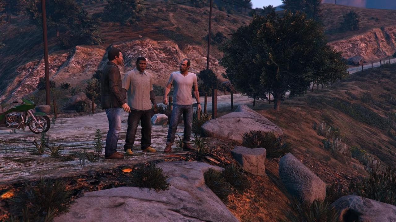 GTA5 game ending - YouTube