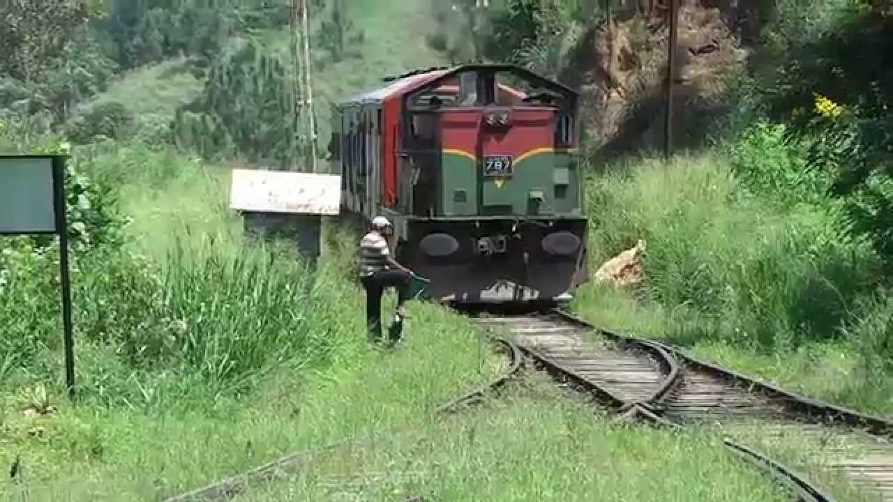 Badulla - Colombo Special Train - YouTube