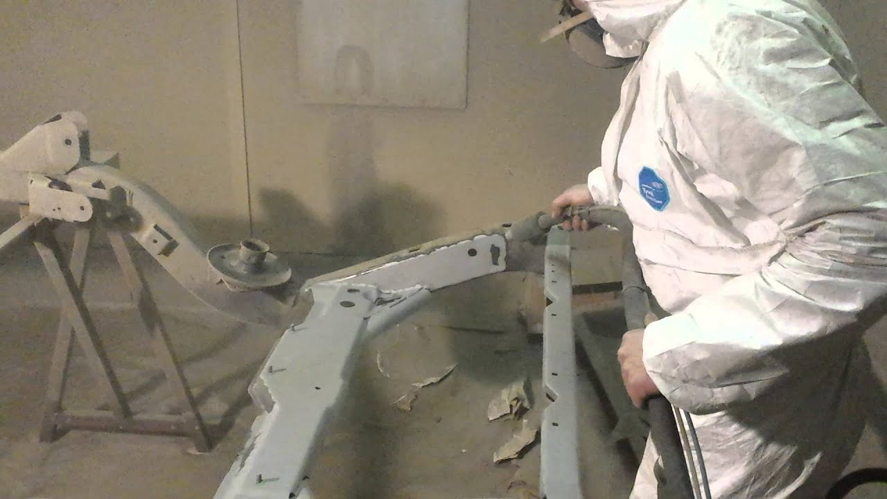 sablage chassis - YouTube