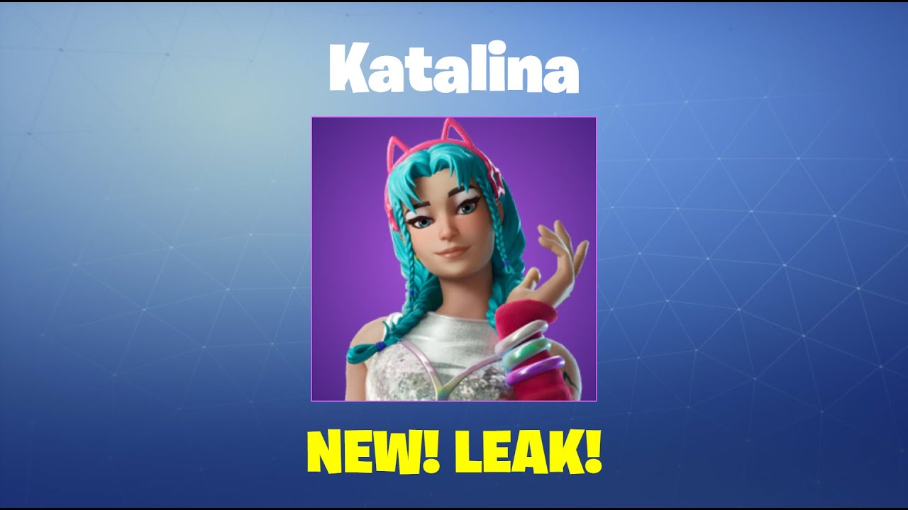 Katalina Leak Fortnite Outfit Skin Youtube