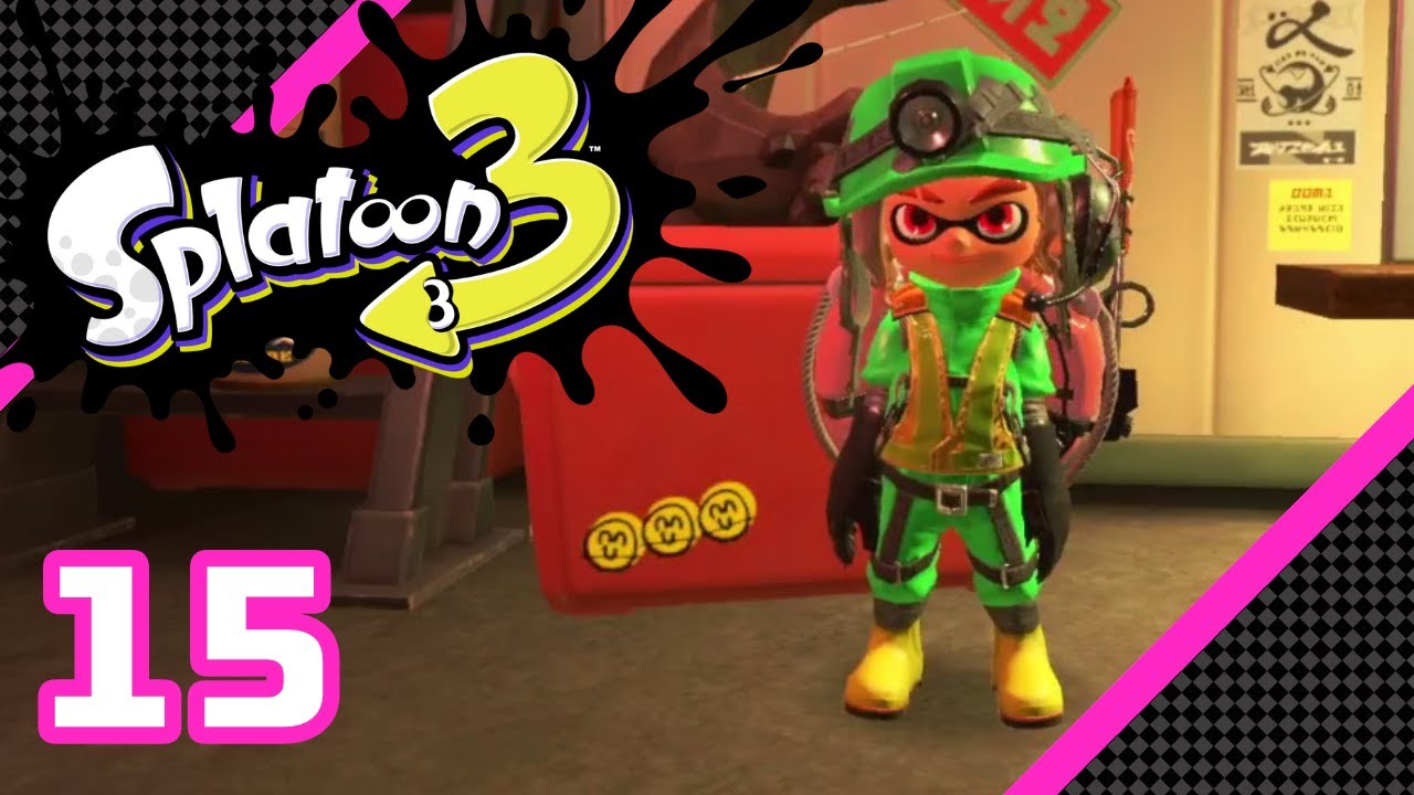 Splatoon 3 Salmon Run: Next Wave - Green Slopsuit! - Playthrough (15 ...
