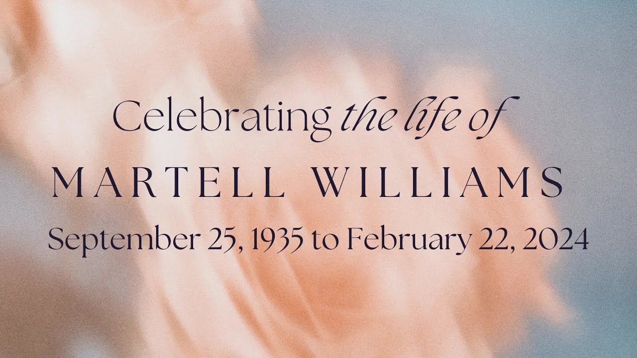 Celebrating the Life of Martell Williams - YouTube