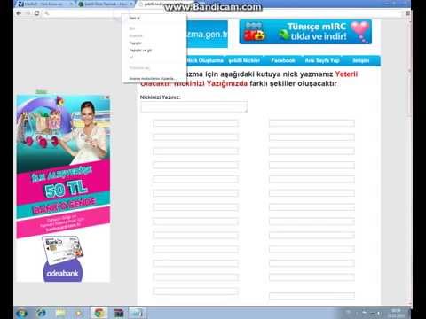 Haxball Şekilli Nick Yazmak - J3aktery™