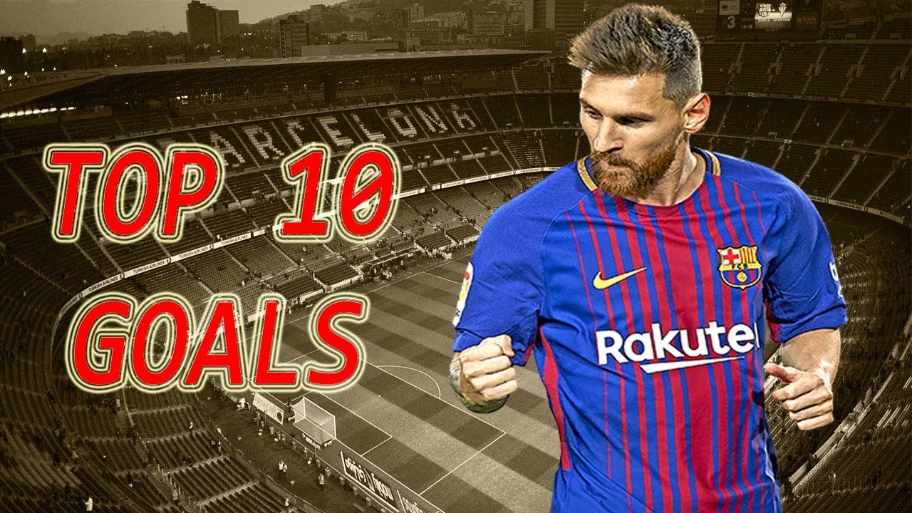 TOP 10 MESSI GOALS - YouTube
