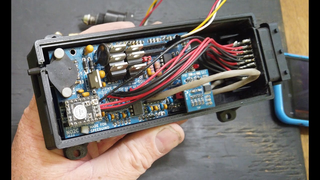 NO2C speeduino Jumper settings - YouTube