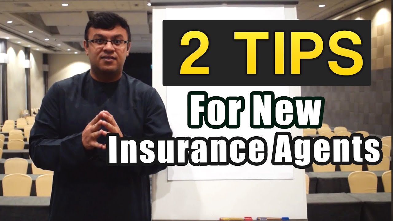 2 Tips For New Insurance Agents / New Financial Advisors | Dr Sanjay ...