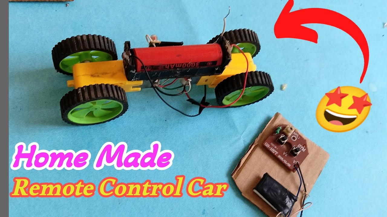 How To Make A Remote Control RC Car🤯|Cardboard RC Car|RC Cars - YouTube