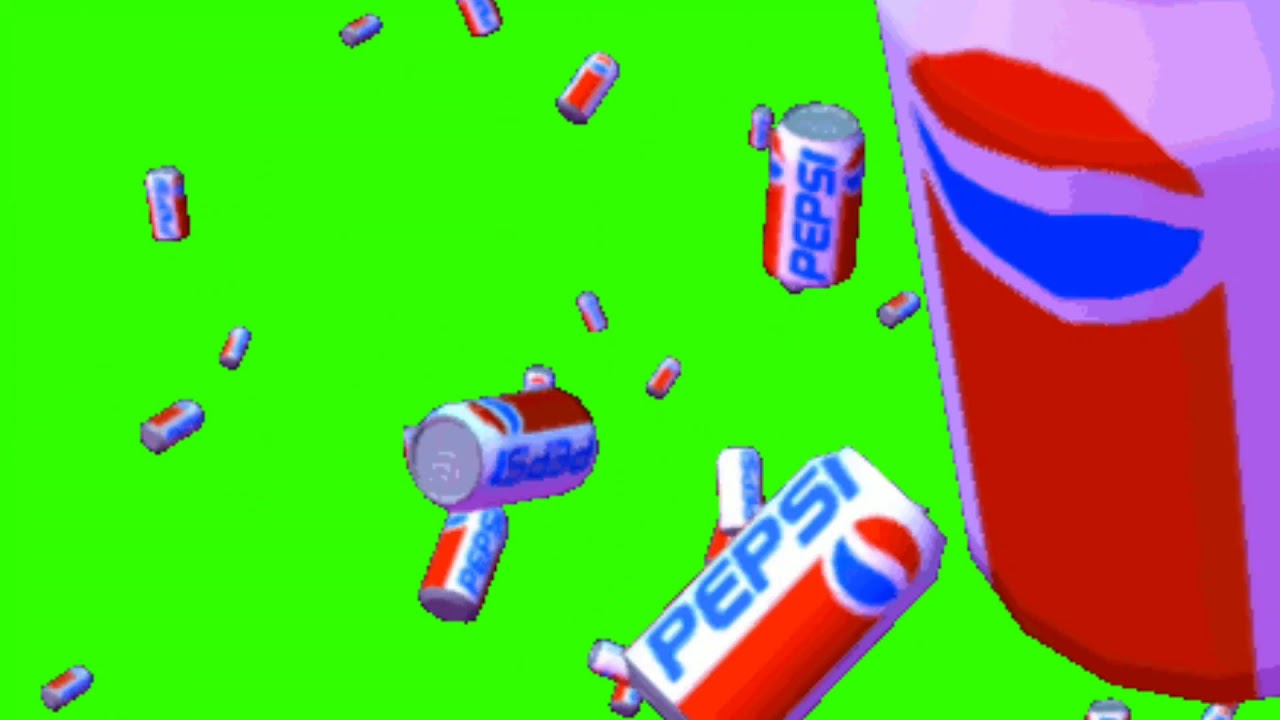 Pepsi Cans Falling - Green Screen || By Green Screen Tutorial - YouTube