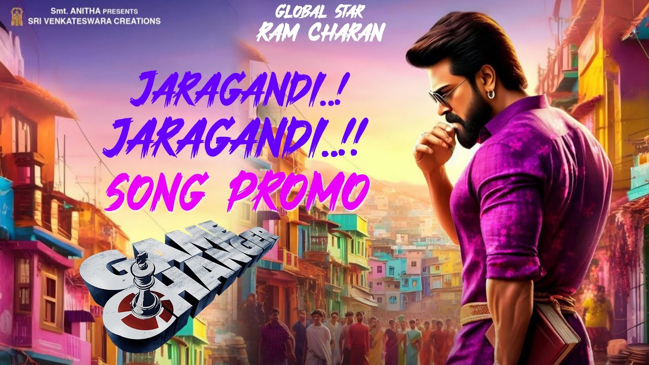 Game Changer - Jaragandi Song Promo | Ram Charan | Kiara Advani ...