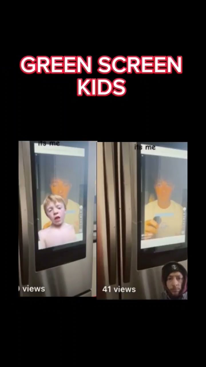 STOP GREEN SCREEN KIDS #funny #memes #prank #howto #stopgreenscreenkids ...