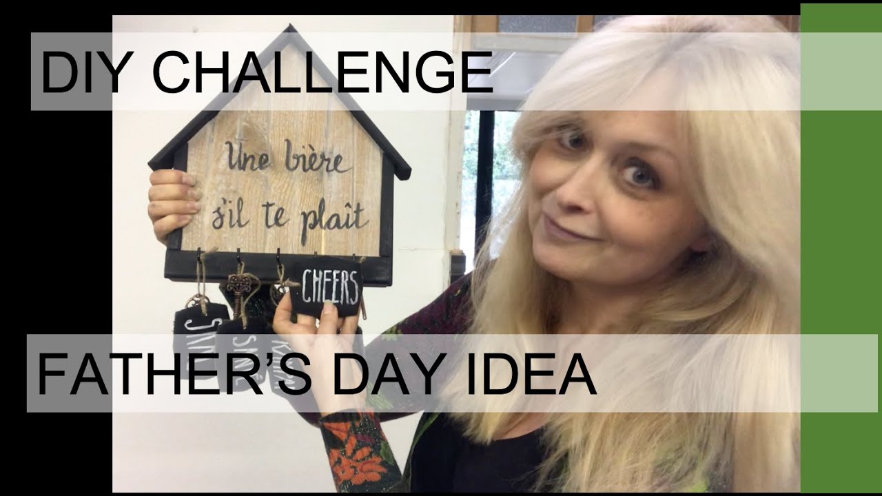 JUNE 2020 DIY CHALLENGE - IDEA FOR FATHER'S DAY - YouTube