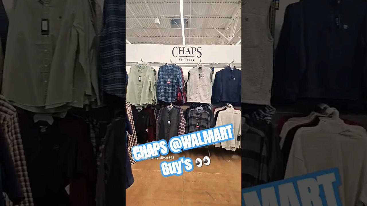 👏🔥 CHapS Brand clothing Has Arrived @Walmart - YouTube