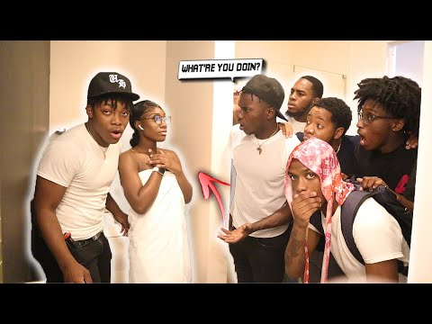 CAUGHT IN THE SHOWER PRANK ON NOTICUZ