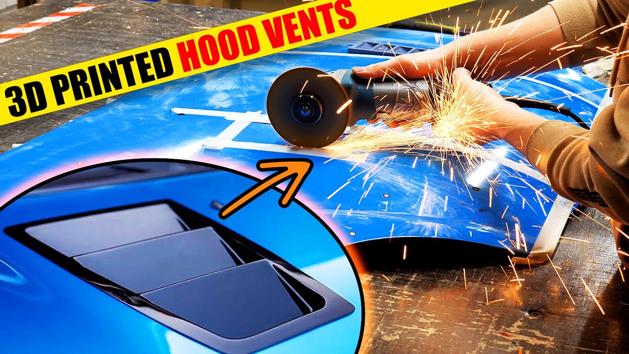 Make Your Own CUSTOM CAR PARTS By Combining 3D Printing & 3D Scanning ...