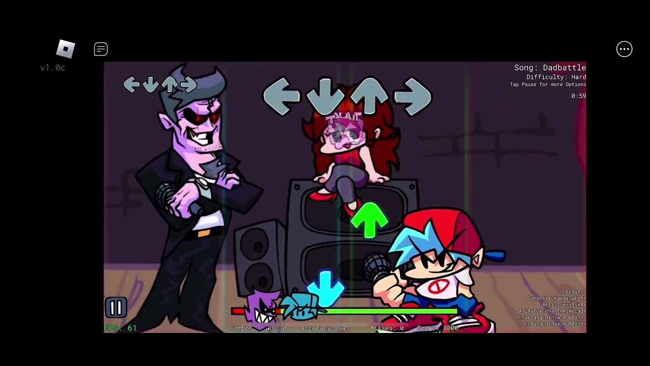Playing too softly on FNF Dad Battle - YouTube