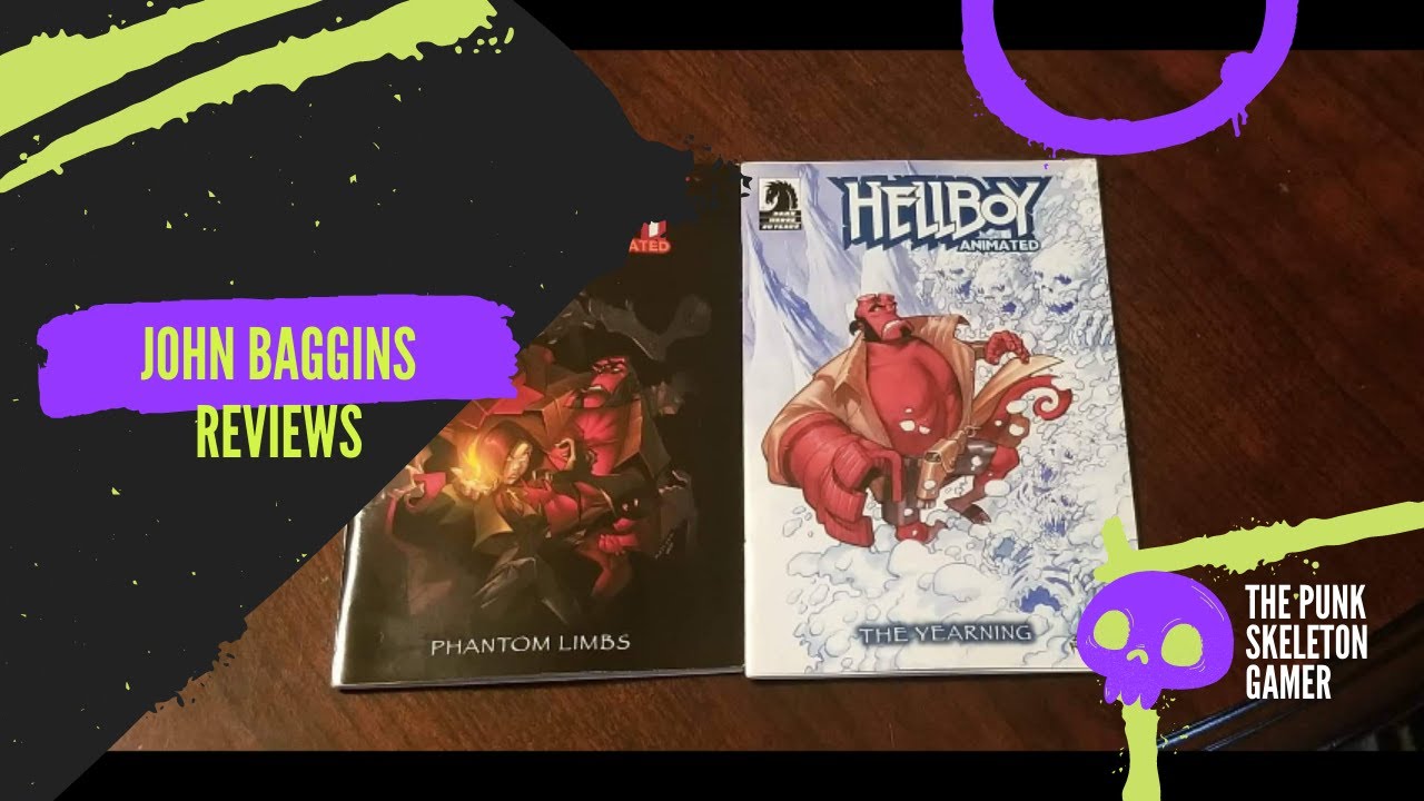 John Baggins reviews Hellboy animated comics phantom limbs and the ...