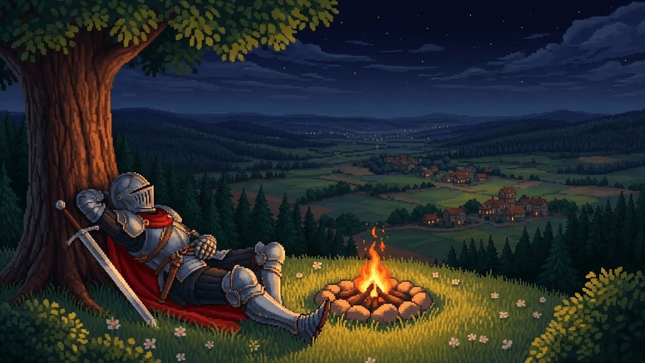 Rest by the campfire… you’re safe here - YouTube