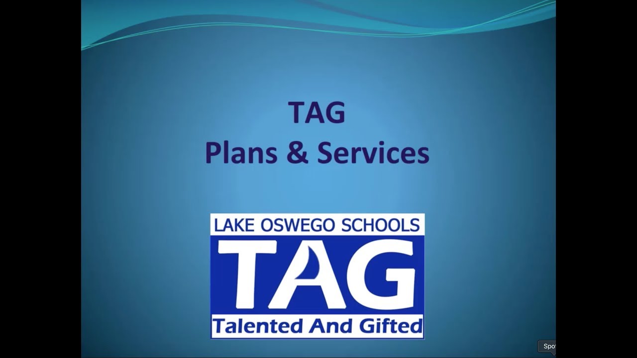 My Child Has Been Identified for the TAG Program - YouTube