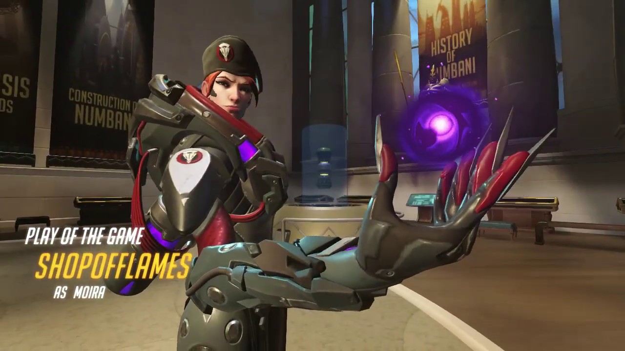 Moira does nothing again// Overwatch POTG - YouTube