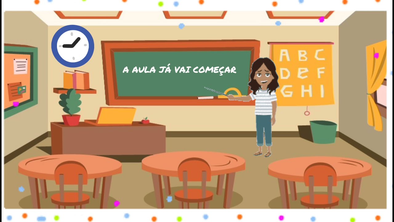 Background Sala de Aula -A aula já vai começar - YouTube