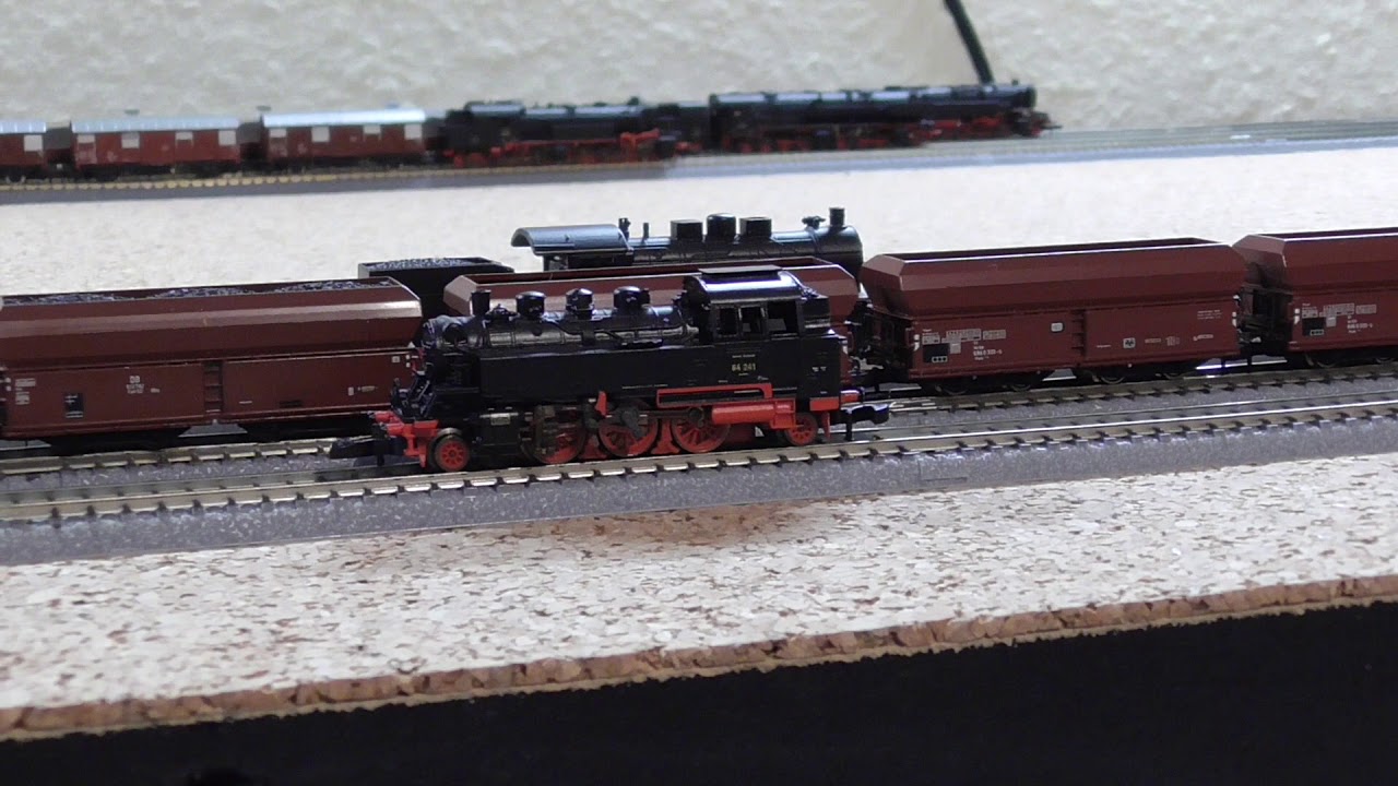 TEST / Märklin Z 88741 Dampflok BR 64 der DRG - YouTube