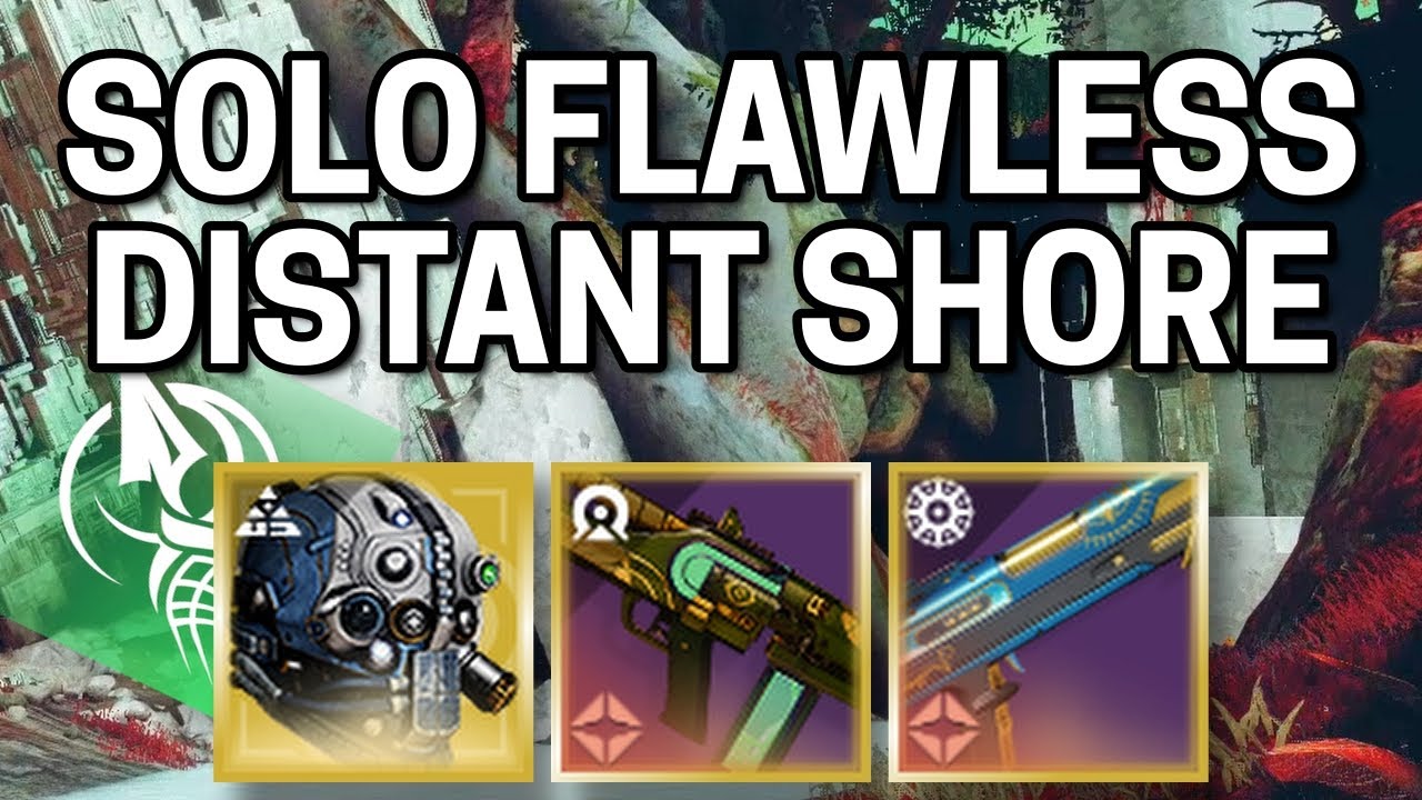 idk why i used this pulse rifle | Solo Flawless Distant Shore [Destiny ...