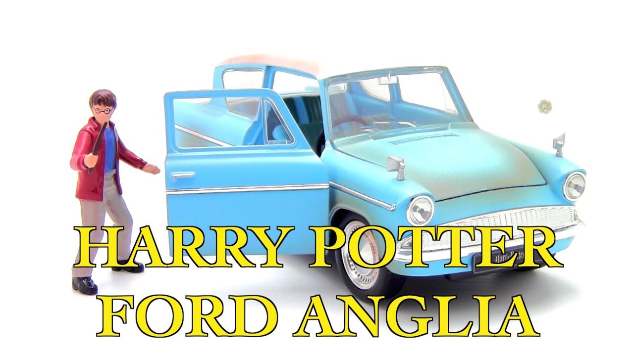 Harry Potter 1959 Ford Anglia by Jada Die-cast Hollywood Rides - YouTube
