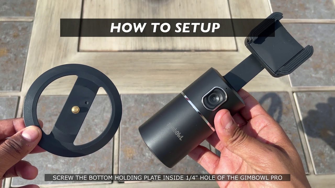 gimbOWL™- How to Set up gimbOWL pro - YouTube