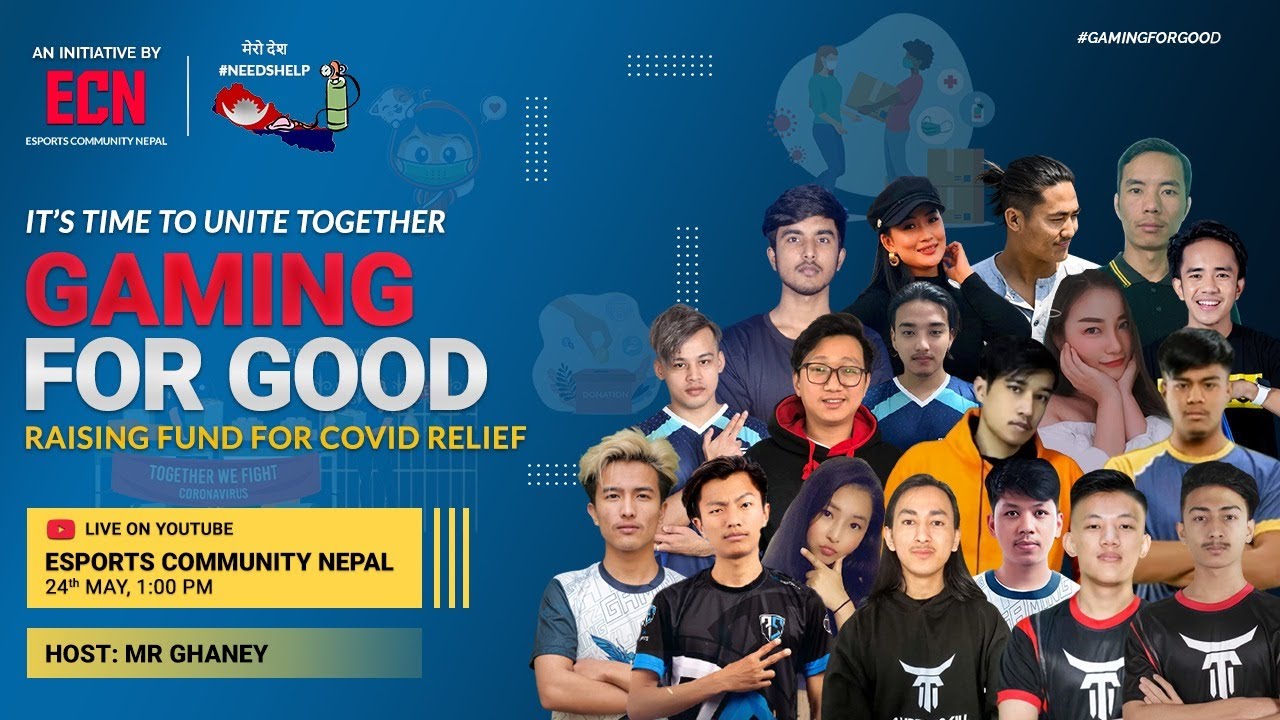 GAMING FOR GOOD | CHARITY EVENT | GAMERS & STREAMERS | ESPORTS ...