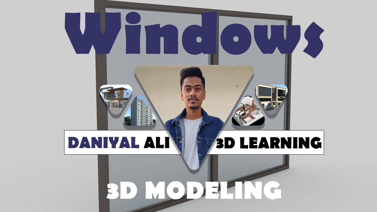 How to make WINDOWS in 3ds Max - For Beginners - 3ds Max tutorials ...