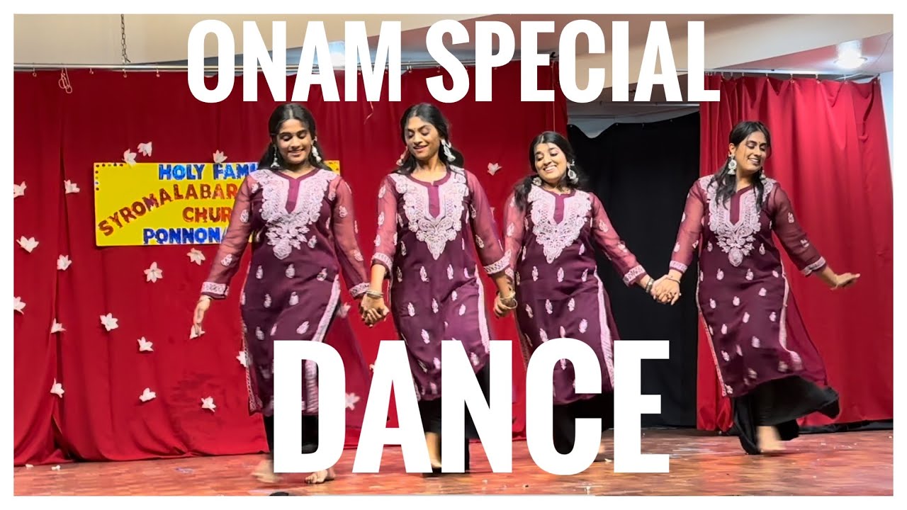 Onam celebration Energetic dance Performance |4K - YouTube