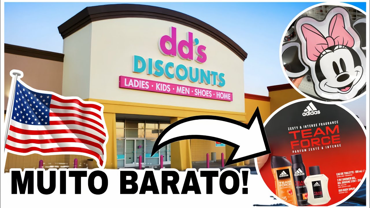 DD’S DISCOUNTS - LOJA DE DEPARTAMENTO MAIS BARATA DOS EUA! FAZENDO ...