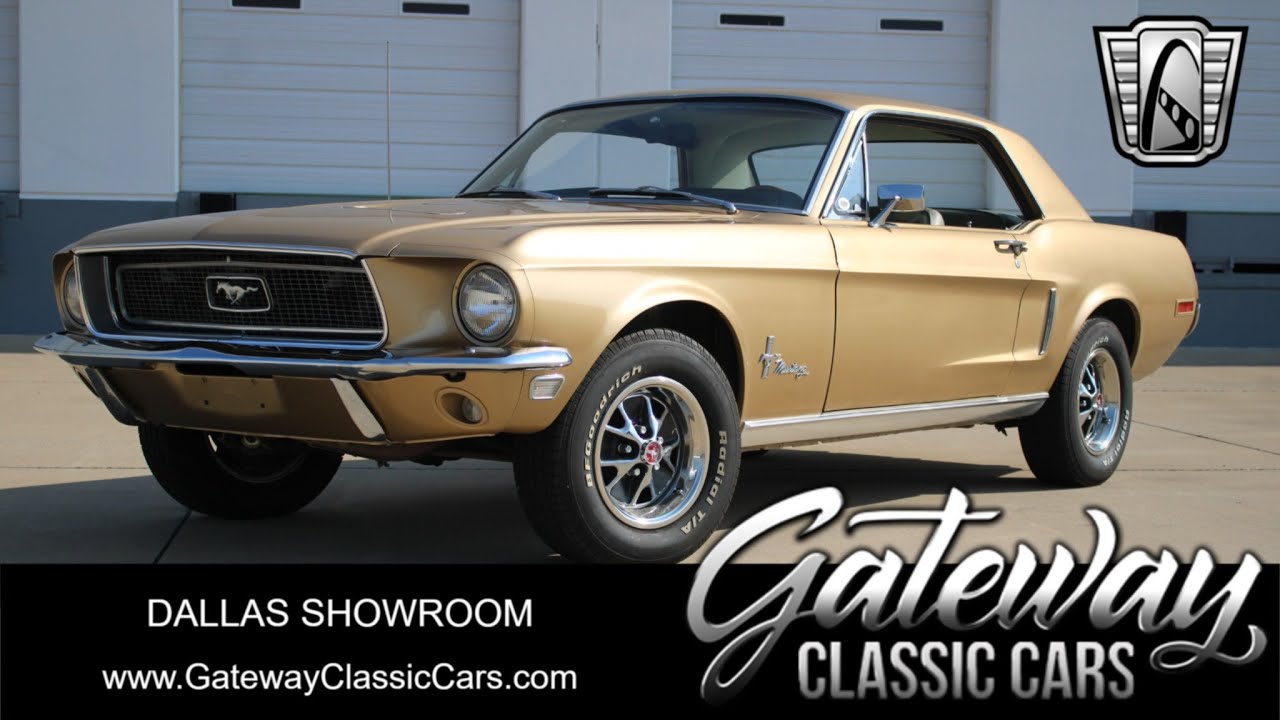 1968 Ford Mustang #2360-Dallas - YouTube