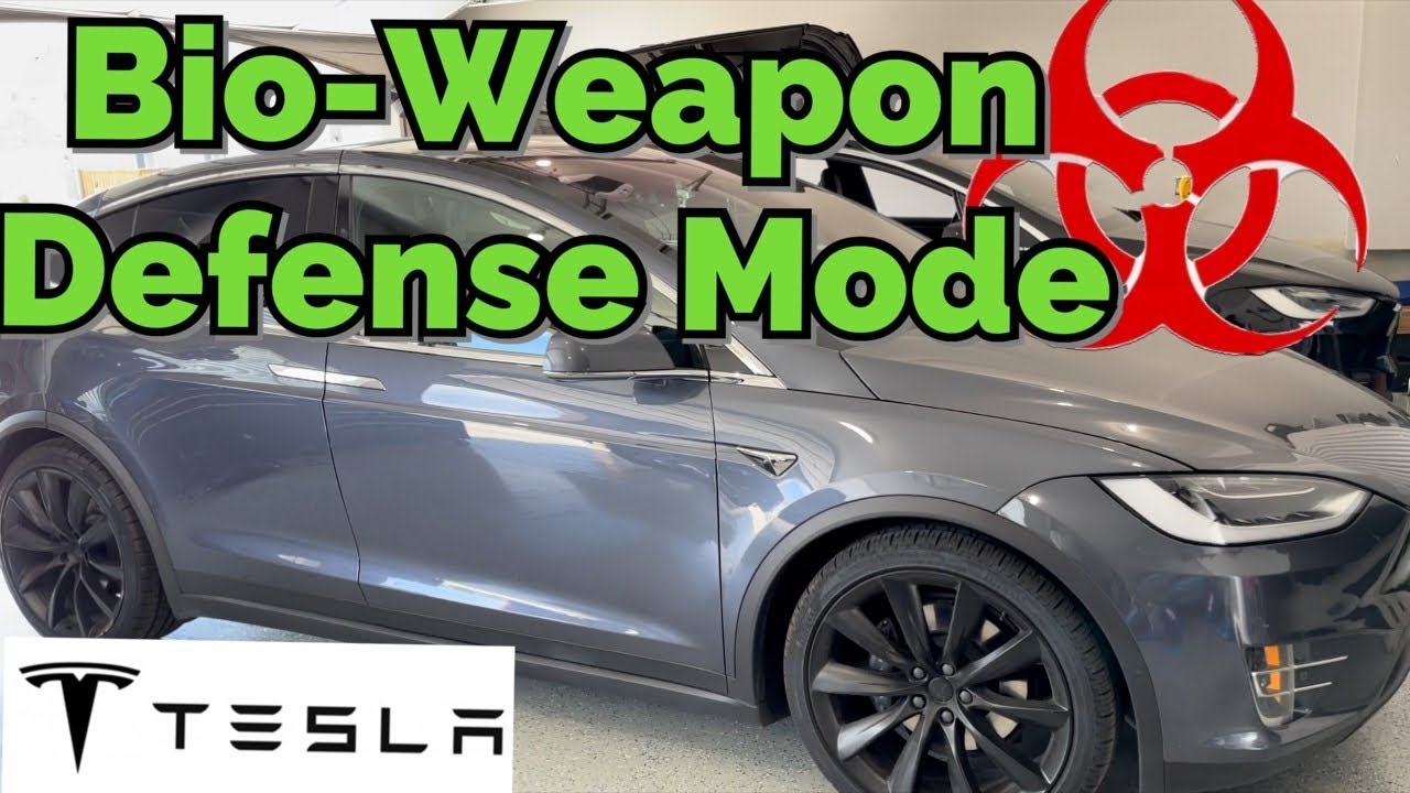 Tesla Model X Bio-Weapon Defense Mode - YouTube