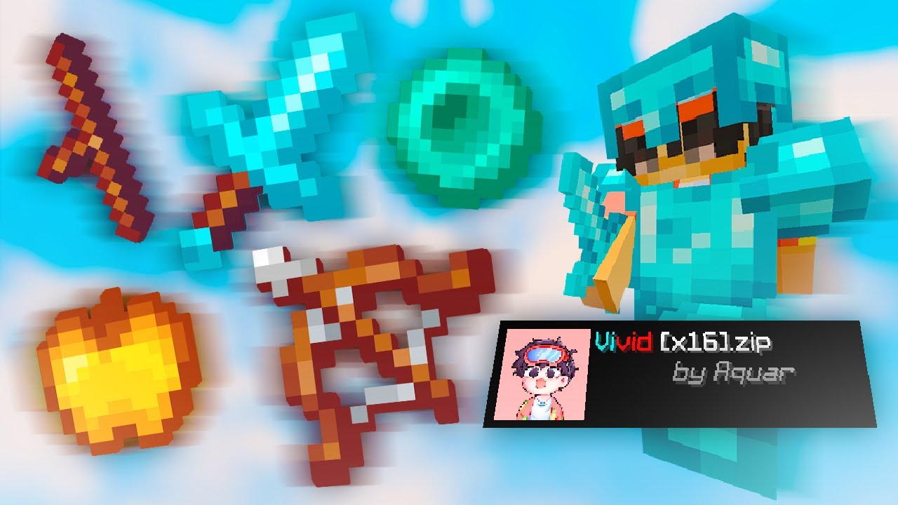 MI PROPIO TEXTURE PACK x16 para BEDWARS | (Vivid x16 Pack Release) FPS ...