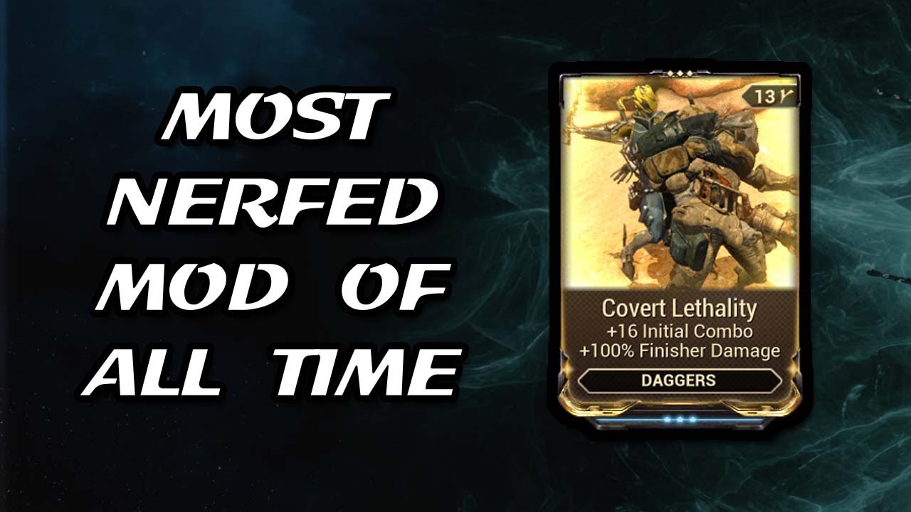 Warframe - Reliving The Glory Days Of Covert Lethality - YouTube